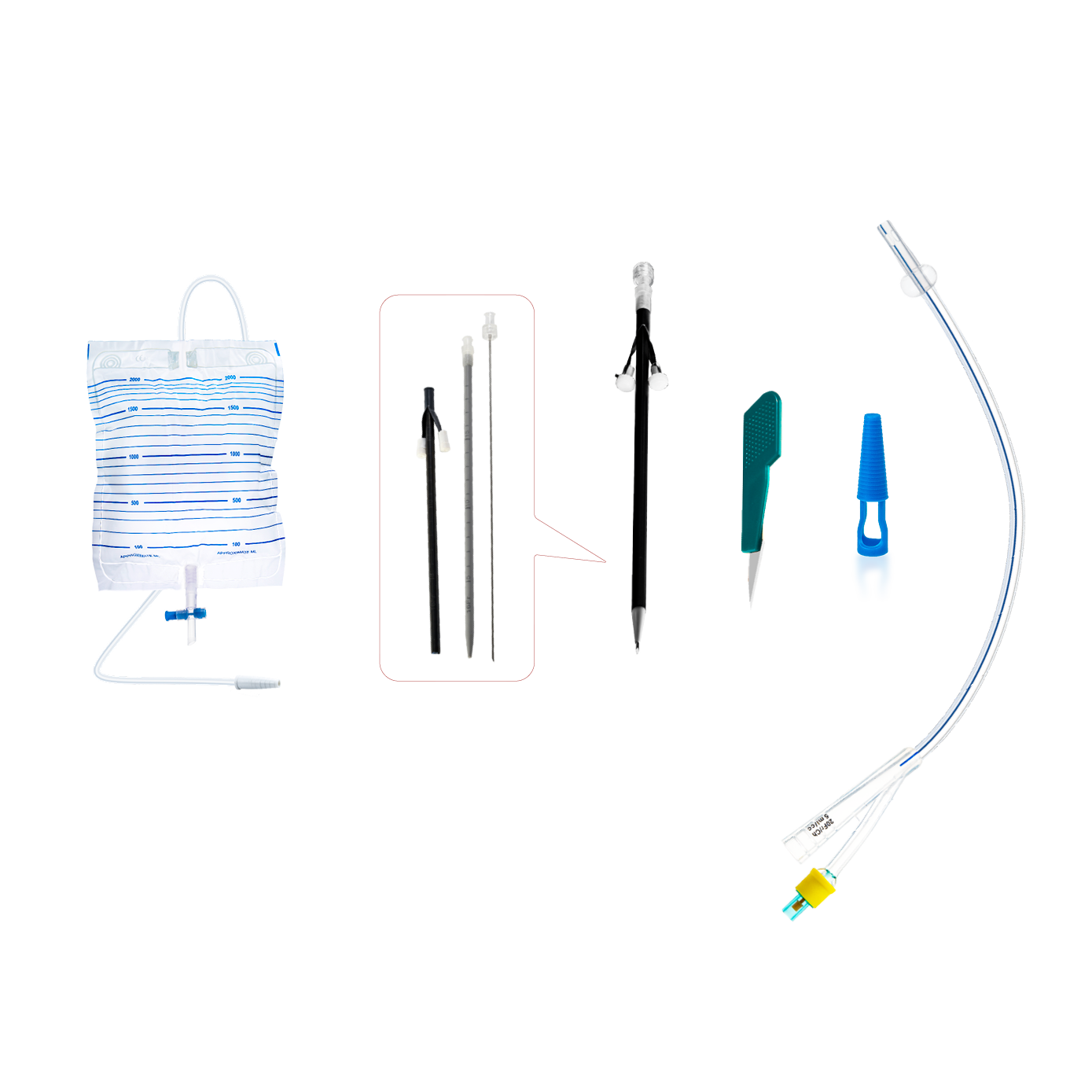 Medical Suprapubic Puncture Set Wholesale - Wellead Medical