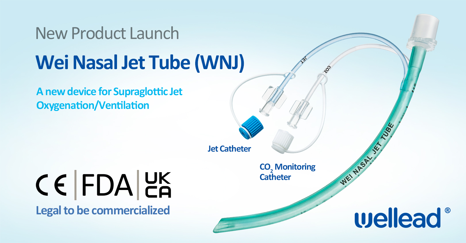 New Product Launch on ASA 2023 - Wei Nasal Jet Tube (WNJ) - Wellead Medical